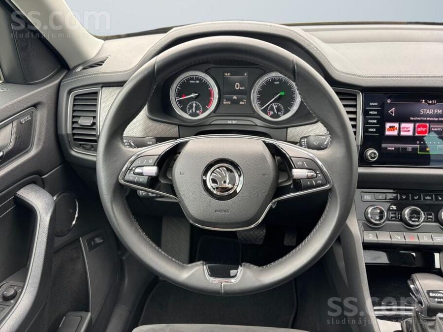 Melns Skoda Kodiaq 2022 Rīga, ar dzinēja tilpumu 2.00 L un nobraukumu 86 tūkst. km par 27220 €, foto 13 vietnē AUTOMOTO.COM.LV