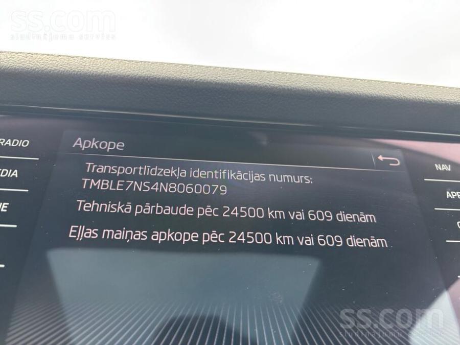 Melns Skoda Kodiaq 2022 Rīga, ar dzinēja tilpumu 2.00 L un nobraukumu 86 tūkst. km par 27220 €, foto 24 vietnē AUTOMOTO.COM.LV