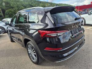 Black Skoda Kodiaq 2022 in Vilnius, with an engine capacity of 1.97 L and mileage of 186 thousand km for 25400 €, photo 6 on AUTOMOTO.COM.LV