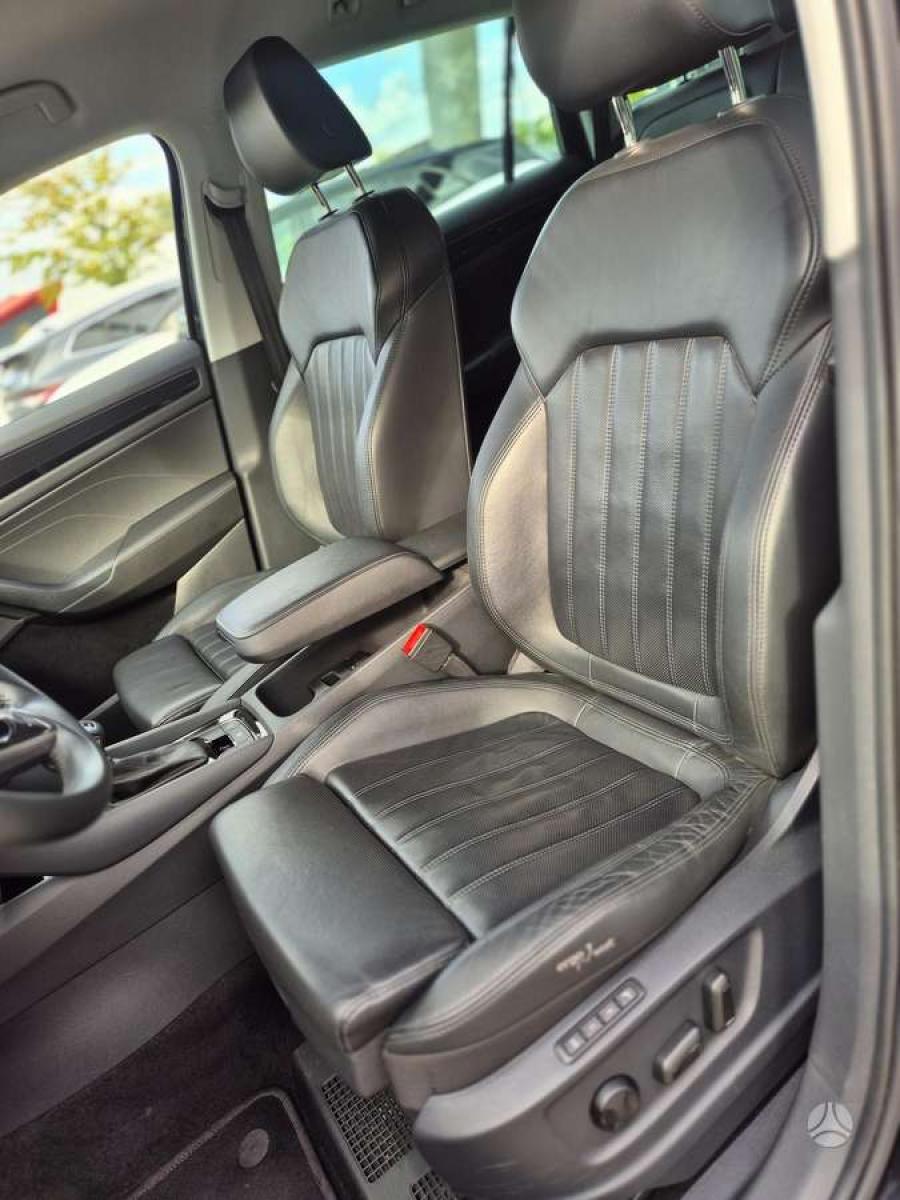 Black Skoda Kodiaq 2022 in Vilnius, with an engine capacity of 1.97 L and mileage of 186 thousand km for 25400 €, photo 12 on AUTOMOTO.COM.LV