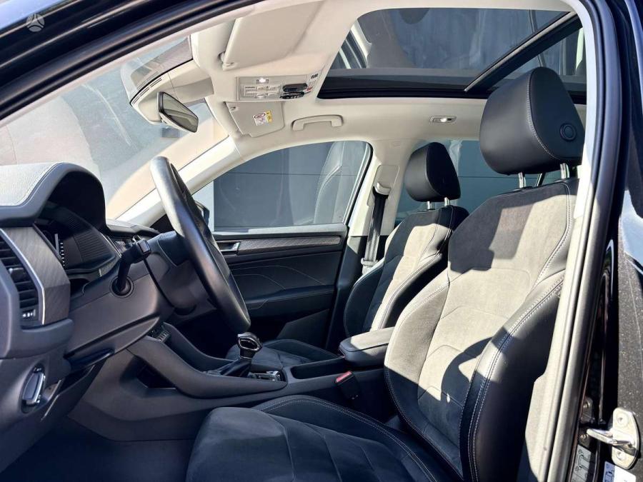 Черный Шкода Kodiaq 2022 в Каунас, объемом двигателя 1.50 л и пробегом 83 тыс. км за 28800 €, фото 6 на AUTOMOTO.COM.LV