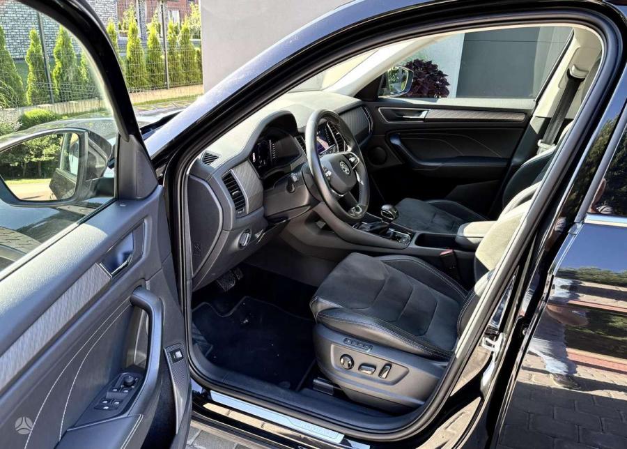 Черный Шкода Kodiaq 2022 в Каунас, объемом двигателя 1.50 л и пробегом 83 тыс. км за 28800 €, фото 8 на AUTOMOTO.COM.LV