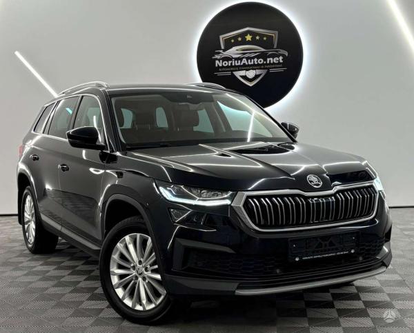 Melns Skoda Kodiaq 2022 Marijampole, ar dzinēja tilpumu 1.97 L un nobraukumu 232 tūkst. km par 23450 €, foto  vietnē AUTOMOTO.COM.LV