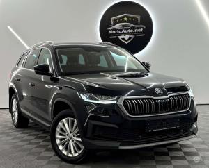 Melns Skoda Kodiaq 2022 Marijampole, ar dzinēja tilpumu 1.97 L un nobraukumu 232 tūkst. km par 23450 €, foto  vietnē AUTOMOTO.COM.LV