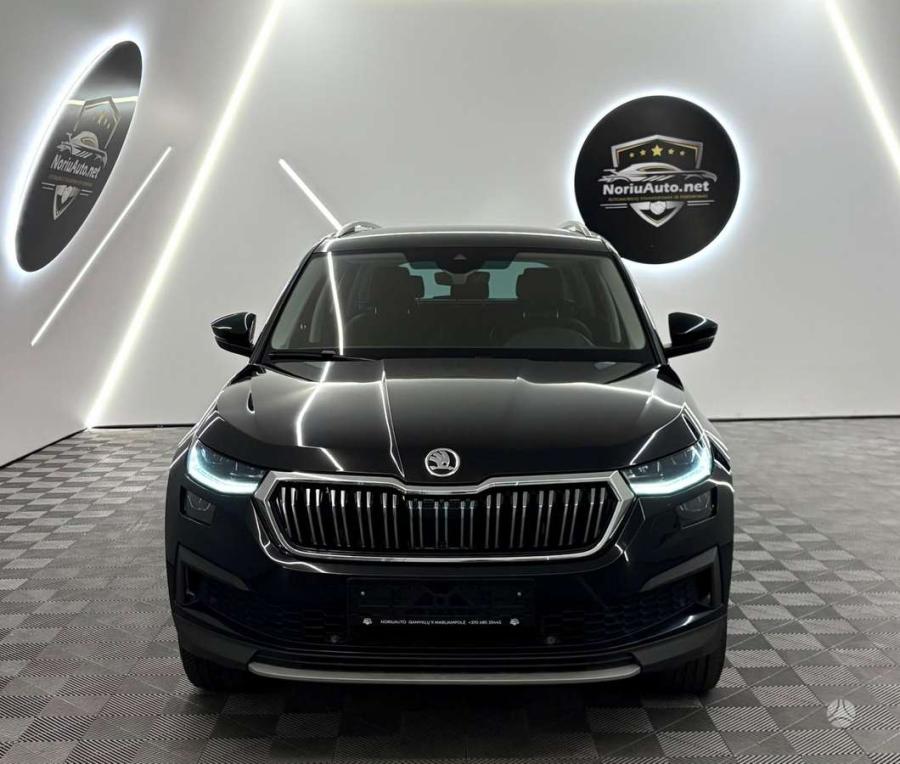 Melns Skoda Kodiaq 2022 Marijampole, ar dzinēja tilpumu 1.97 L un nobraukumu 232 tūkst. km par 23450 €, foto 9 vietnē AUTOMOTO.COM.LV