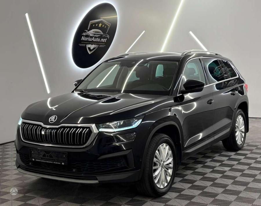 Melns Skoda Kodiaq 2022 Marijampole, ar dzinēja tilpumu 1.97 L un nobraukumu 232 tūkst. km par 23450 €, foto 15 vietnē AUTOMOTO.COM.LV