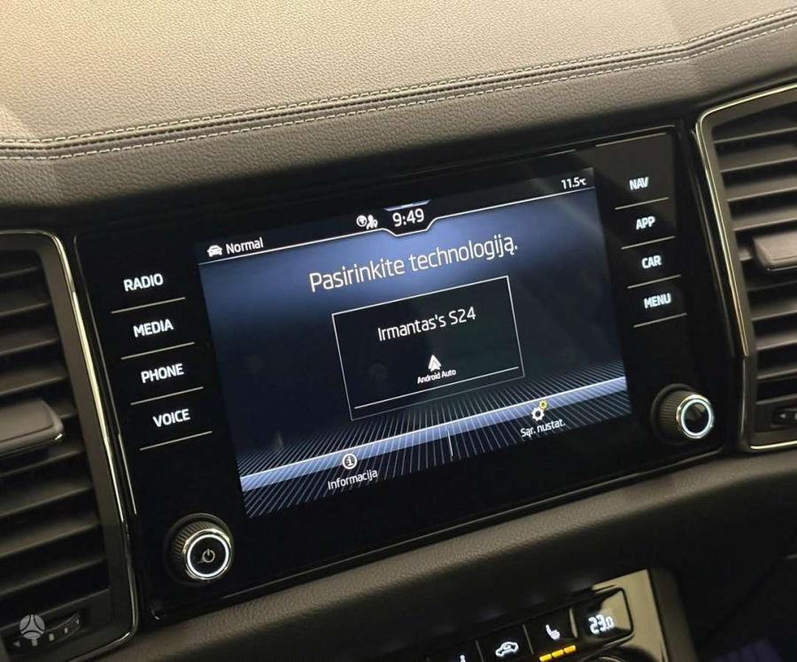 Melns Skoda Kodiaq 2022 Marijampole, ar dzinēja tilpumu 1.97 L un nobraukumu 232 tūkst. km par 23450 €, foto 27 vietnē AUTOMOTO.COM.LV