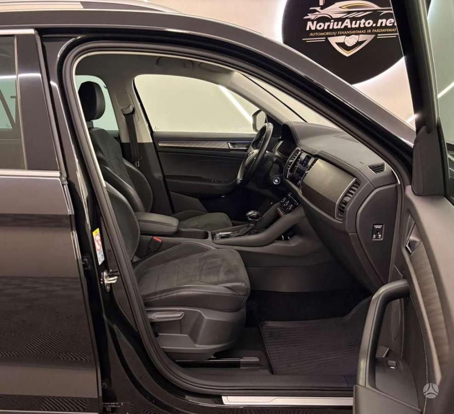 Melns Skoda Kodiaq 2022 Marijampole, ar dzinēja tilpumu 1.97 L un nobraukumu 232 tūkst. km par 23450 €, foto 43 vietnē AUTOMOTO.COM.LV