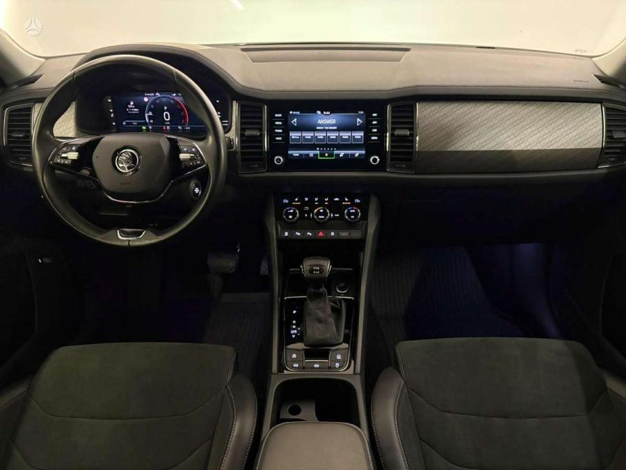 Melns Skoda Kodiaq 2022 Marijampole, ar dzinēja tilpumu 1.97 L un nobraukumu 232 tūkst. km par 23450 €, foto 40 vietnē AUTOMOTO.COM.LV