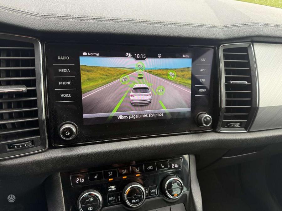 Черный Шкода Kodiaq 2022 в Вильнюс, объемом двигателя 2.00 л и пробегом 252 тыс. км за 16300 €, фото 20 на AUTOMOTO.COM.LV