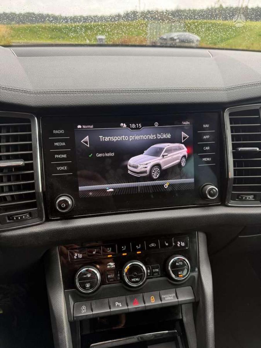 Черный Шкода Kodiaq 2022 в Вильнюс, объемом двигателя 2.00 л и пробегом 252 тыс. км за 16300 €, фото 21 на AUTOMOTO.COM.LV