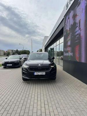 Черный Шкода Kodiaq 2022 в Клайпеда, объемом двигателя 1.97 л и пробегом 65 тыс. км за 33800 €, фото 4 на AUTOMOTO.COM.LV