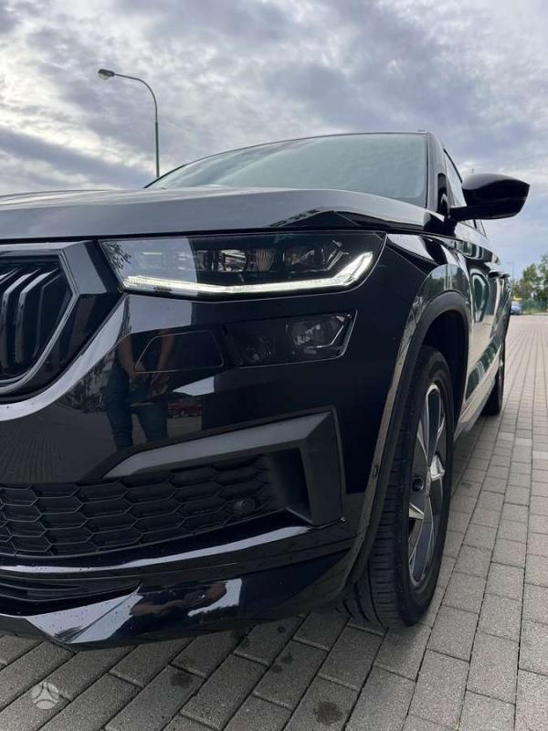 Черный Шкода Kodiaq 2022 в Клайпеда, объемом двигателя 1.97 л и пробегом 65 тыс. км за 33800 €, фото 6 на AUTOMOTO.COM.LV