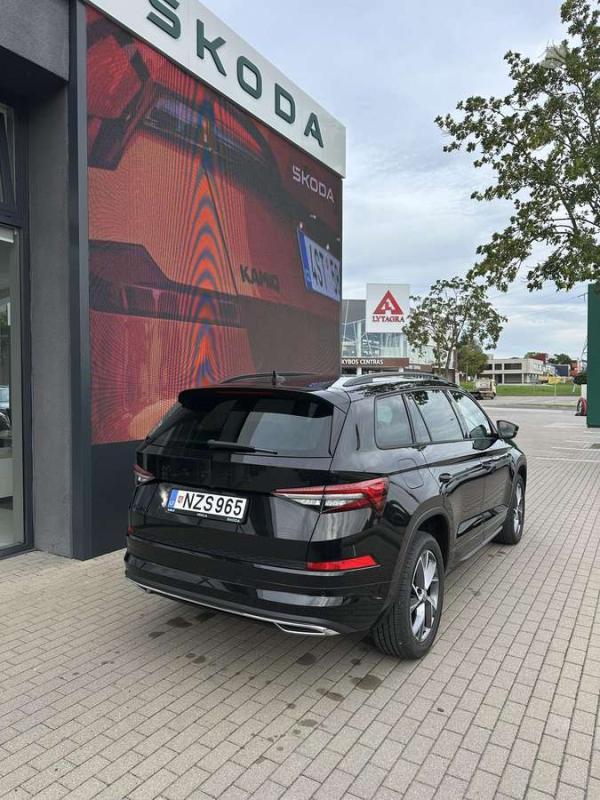 Черный Шкода Kodiaq 2022 в Клайпеда, объемом двигателя 1.97 л и пробегом 65 тыс. км за 33800 €, фото 7 на AUTOMOTO.COM.LV