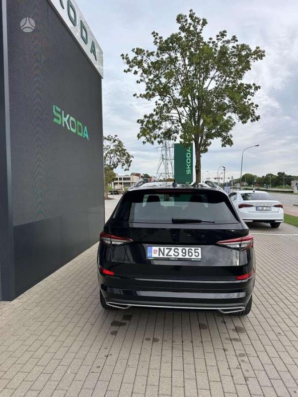 Черный Шкода Kodiaq 2022 в Клайпеда, объемом двигателя 1.97 л и пробегом 65 тыс. км за 33800 €, фото 8 на AUTOMOTO.COM.LV