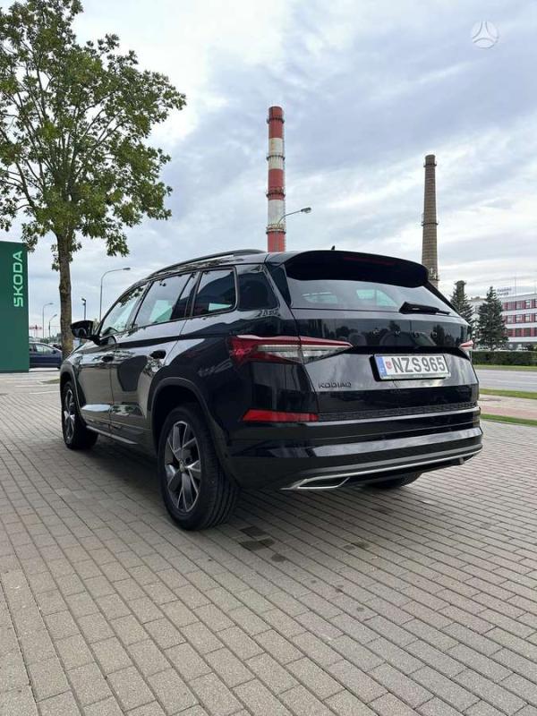 Черный Шкода Kodiaq 2022 в Клайпеда, объемом двигателя 1.97 л и пробегом 65 тыс. км за 33800 €, фото 9 на AUTOMOTO.COM.LV