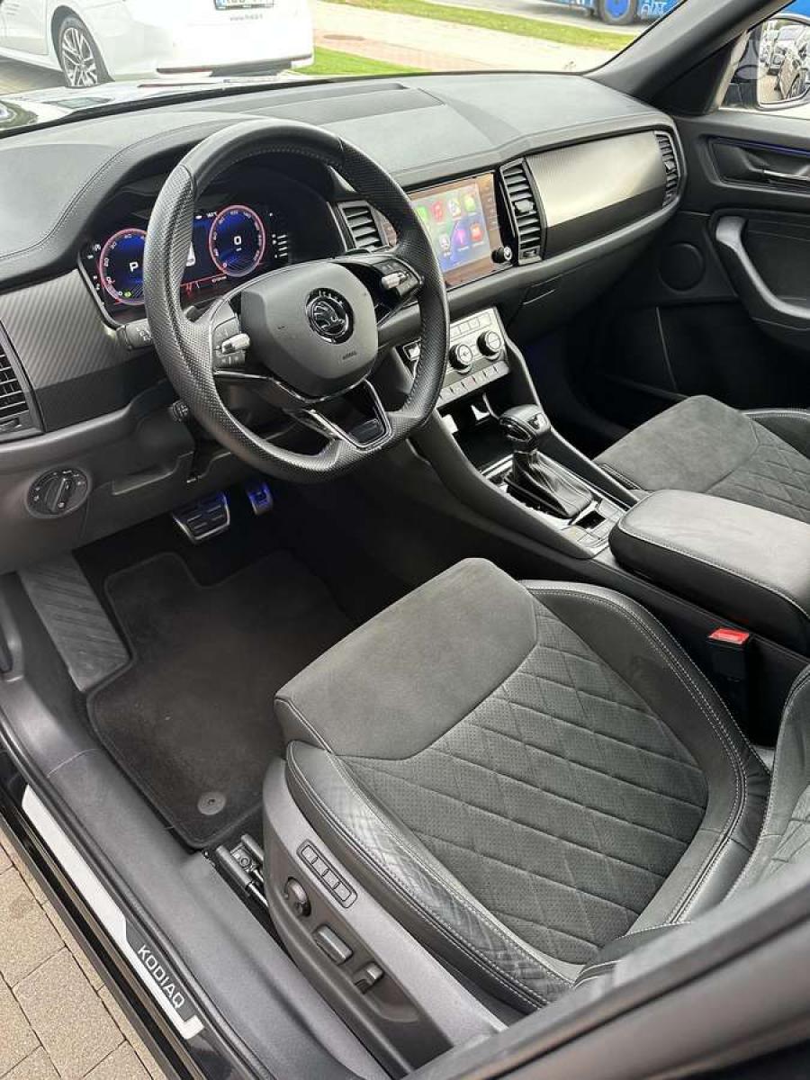 Черный Шкода Kodiaq 2022 в Клайпеда, объемом двигателя 1.97 л и пробегом 65 тыс. км за 33800 €, фото 15 на AUTOMOTO.COM.LV