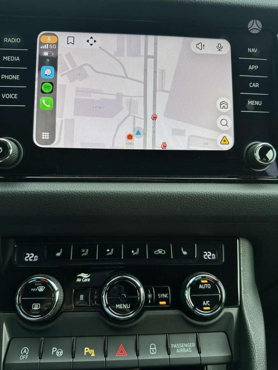 Черный Шкода Kodiaq 2022 в Клайпеда, объемом двигателя 1.97 л и пробегом 65 тыс. км за 33800 €, фото 32 на AUTOMOTO.COM.LV