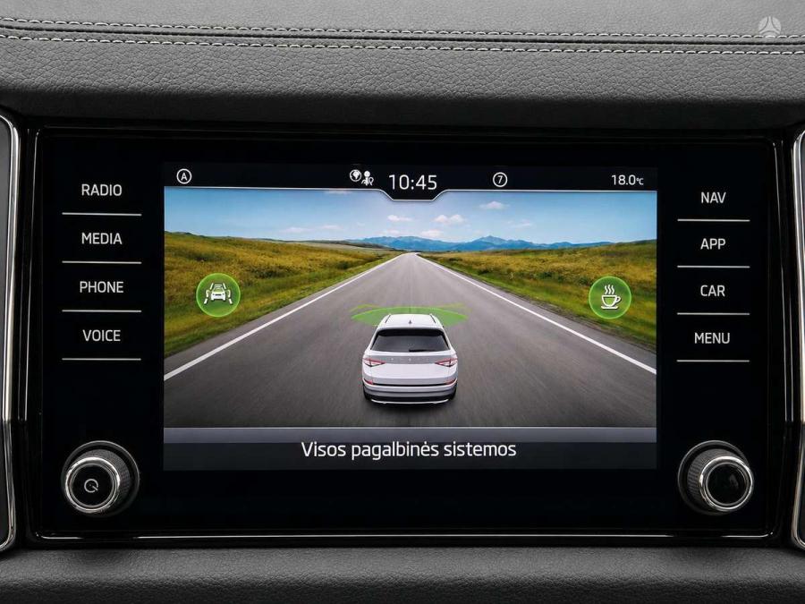 Черный Шкода Kodiaq 2022 в Вильнюс, объемом двигателя 1.97 л и пробегом 168 тыс. км за 24750 €, фото 14 на AUTOMOTO.COM.LV