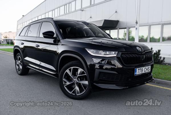 Черный Шкода Kodiaq 2022 в Таллин, объемом двигателя 1.50 л и пробегом 62 тыс. км за 33990 €, фото 1 на AUTOMOTO.COM.LV