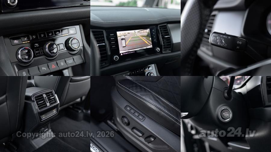 Черный Шкода Kodiaq 2022 в Таллин, объемом двигателя 1.50 л и пробегом 62 тыс. км за 33990 €, фото 9 на AUTOMOTO.COM.LV