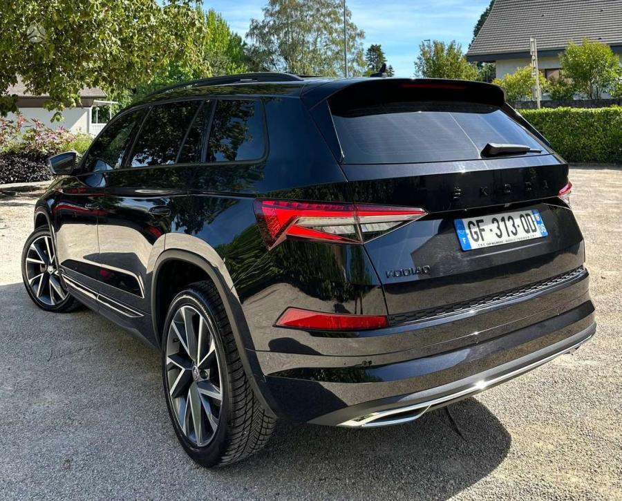 Черный Шкода Kodiaq 2022 в Таураге, объемом двигателя 2.00 л и пробегом 209 тыс. км за 23500 €, фото 4 на AUTOMOTO.COM.LV