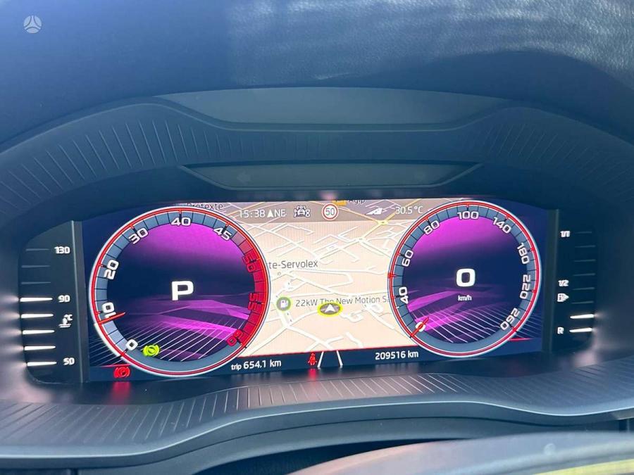 Черный Шкода Kodiaq 2022 в Таураге, объемом двигателя 2.00 л и пробегом 209 тыс. км за 23500 €, фото 15 на AUTOMOTO.COM.LV