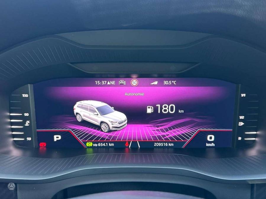 Черный Шкода Kodiaq 2022 в Таураге, объемом двигателя 2.00 л и пробегом 209 тыс. км за 23500 €, фото 16 на AUTOMOTO.COM.LV