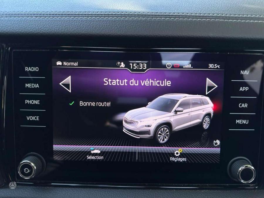 Черный Шкода Kodiaq 2022 в Таураге, объемом двигателя 2.00 л и пробегом 209 тыс. км за 23500 €, фото 23 на AUTOMOTO.COM.LV