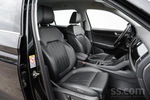 Black Skoda Kodiaq 2022 in Riga, with an engine capacity of 2.00 L and mileage of 93 thousand km for 31350 €, photo 9 on AUTOMOTO.COM.LV