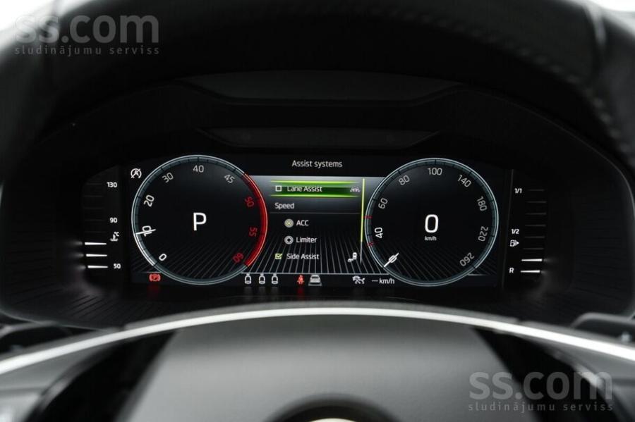 Black Skoda Kodiaq 2022 in Riga, with an engine capacity of 2.00 L and mileage of 93 thousand km for 31350 €, photo 21 on AUTOMOTO.COM.LV