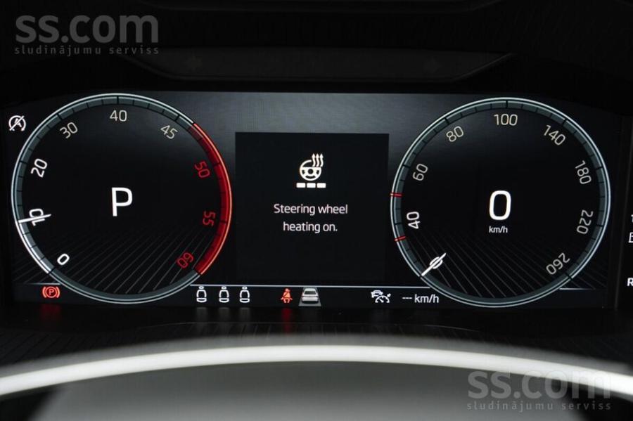 Black Skoda Kodiaq 2022 in Riga, with an engine capacity of 2.00 L and mileage of 93 thousand km for 31350 €, photo 23 on AUTOMOTO.COM.LV