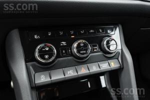 Black Skoda Kodiaq 2022 in Riga, with an engine capacity of 2.00 L and mileage of 93 thousand km for 31350 €, photo 27 on AUTOMOTO.COM.LV