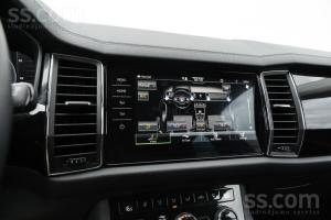 Black Skoda Kodiaq 2022 in Riga, with an engine capacity of 2.00 L and mileage of 93 thousand km for 31350 €, photo 29 on AUTOMOTO.COM.LV
