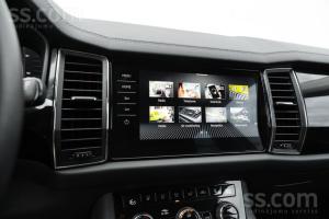 Black Skoda Kodiaq 2022 in Riga, with an engine capacity of 2.00 L and mileage of 93 thousand km for 31350 €, photo 30 on AUTOMOTO.COM.LV