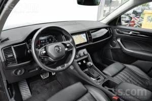 Black Skoda Kodiaq 2022 in Riga, with an engine capacity of 2.00 L and mileage of 93 thousand km for 31350 €, photo 36 on AUTOMOTO.COM.LV