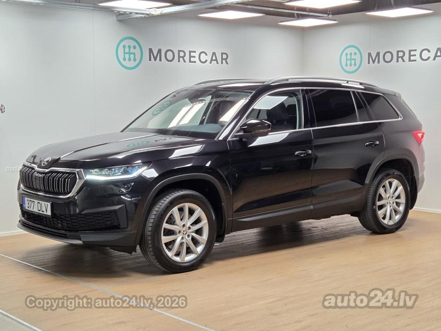 Melns Skoda Kodiaq 2022 Tallina, ar dzinēja tilpumu 2.00 L un nobraukumu 137 tūkst. km par 26900 €, foto 1 vietnē AUTOMOTO.COM.LV
