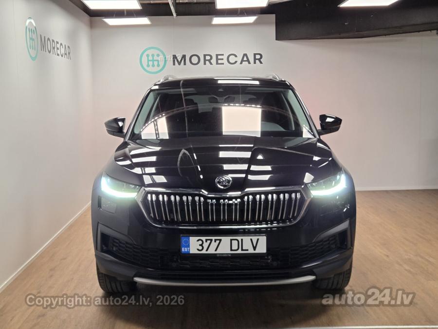 Melns Skoda Kodiaq 2022 Tallina, ar dzinēja tilpumu 2.00 L un nobraukumu 137 tūkst. km par 26900 €, foto 3 vietnē AUTOMOTO.COM.LV