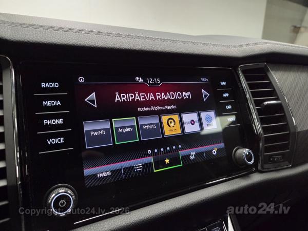 Skoda Kodiaq 2022 in Tallinn on AUTOMOTO.COM.LV Black Skoda Kodiaq 2022 in Tallinn, with an engine capacity of 2.00 L and mileage of 137 thousand km for 26900 €, photo 10 on AUTOMOTO.COM.LV