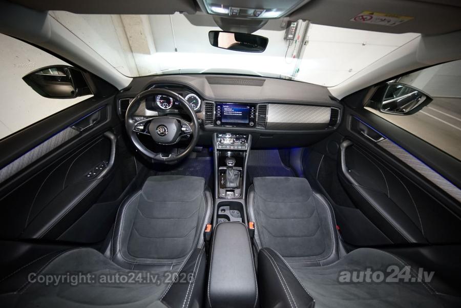 Черный Шкода Kodiaq 2022 в Таллин, объемом двигателя 2.00 л и пробегом 128 тыс. км за 25990 €, фото 10 на AUTOMOTO.COM.LV