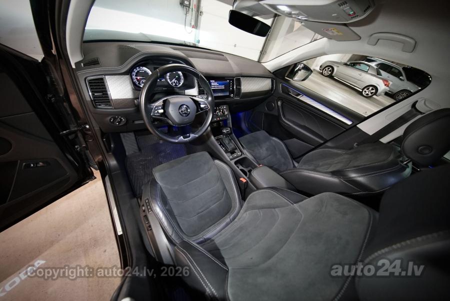 Черный Шкода Kodiaq 2022 в Таллин, объемом двигателя 2.00 л и пробегом 128 тыс. км за 25990 €, фото 11 на AUTOMOTO.COM.LV