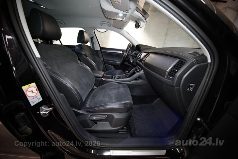 Черный Шкода Kodiaq 2022 в Таллин, объемом двигателя 2.00 л и пробегом 128 тыс. км за 25990 €, фото 14 на AUTOMOTO.COM.LV