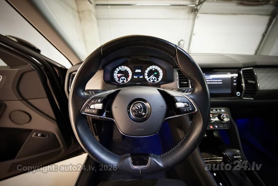 Черный Шкода Kodiaq 2022 в Таллин, объемом двигателя 2.00 л и пробегом 128 тыс. км за 25990 €, фото 16 на AUTOMOTO.COM.LV