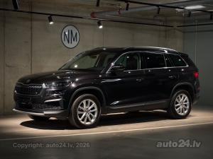 Melns Skoda Kodiaq 2022 Tallina, ar dzinēja tilpumu 2.00 L un nobraukumu 128 tūkst. km par 25990 €, foto  vietnē AUTOMOTO.COM.LV