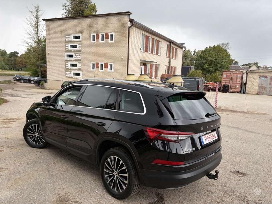 Черный Шкода Kodiaq 2022 в Утена, объемом двигателя 1.97 л и пробегом 187 тыс. км за 22777 €, фото 10 на AUTOMOTO.COM.LV