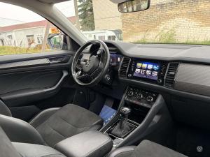 Черный Шкода Kodiaq 2022 в Утена, объемом двигателя 1.97 л и пробегом 187 тыс. км за 22777 €, фото 14 на AUTOMOTO.COM.LV