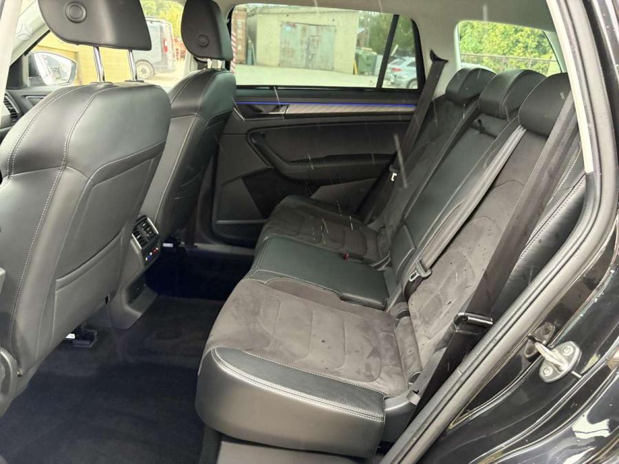 Черный Шкода Kodiaq 2022 в Утена, объемом двигателя 1.97 л и пробегом 187 тыс. км за 22777 €, фото 15 на AUTOMOTO.COM.LV