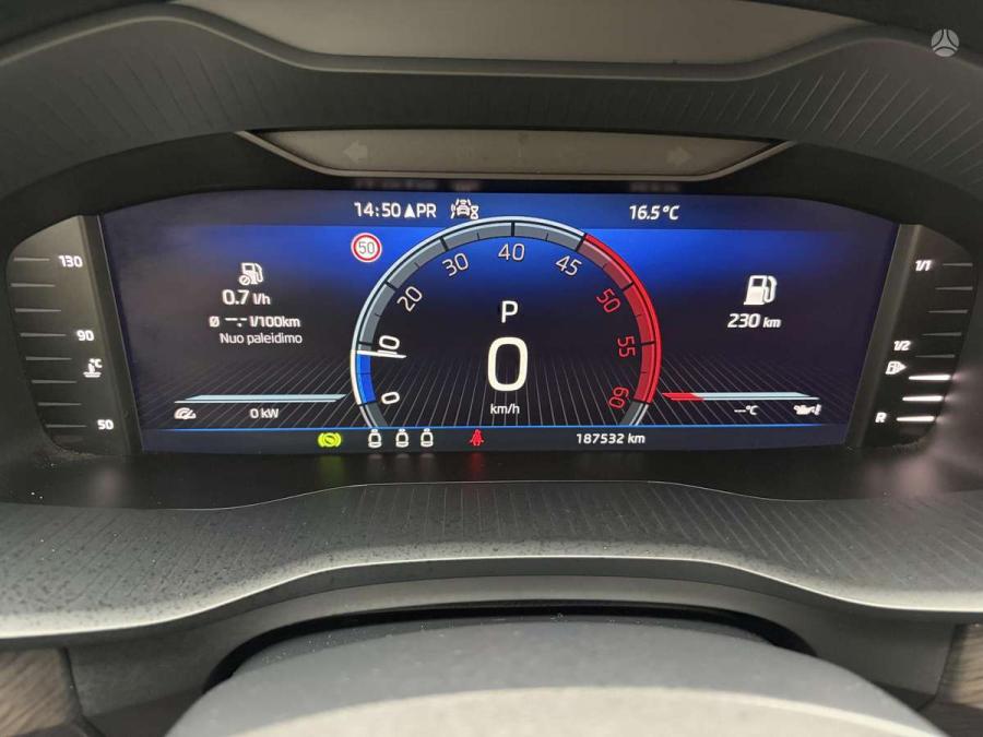 Черный Шкода Kodiaq 2022 в Утена, объемом двигателя 1.97 л и пробегом 187 тыс. км за 22777 €, фото 18 на AUTOMOTO.COM.LV