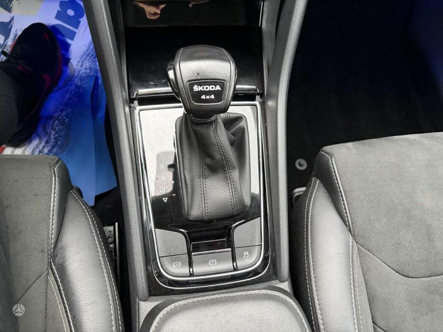 Черный Шкода Kodiaq 2022 в Утена, объемом двигателя 1.97 л и пробегом 187 тыс. км за 22777 €, фото 20 на AUTOMOTO.COM.LV