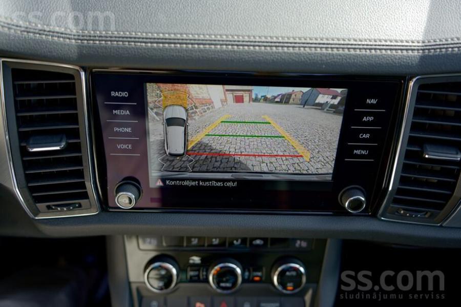Черный Шкода Kodiaq 2022 в Рига, объемом двигателя 2.00 л и пробегом 194 тыс. км за 19950 €, фото 13 на AUTOMOTO.COM.LV